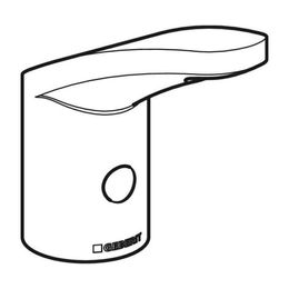 Geberit Armaturenk&ouml;rper ohne &Ouml;ffnung 242244001 f&uuml;r Temperaturmischer, HyTronic185