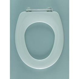 HARO WC-Sitz 511532 wei&szlig;, Scharniere Edelstahl, SolidFix, Exzenter, ohne Deckel