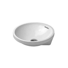 Duravit Architec Einbauwaschtisch 0463400000 &Oslash; 40 cm, weiss, Einbau von unten