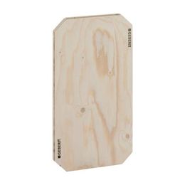 Geberit Gis Montageplatte 461035001 31 x 58 cm, universell, f&uuml;r Konsollasten, Holz