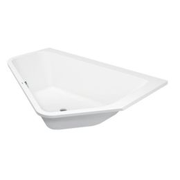 Duravit Paiova F&uuml;nfeck-Badewanne 700391000000000 177 x 130 cm, weiss, Ecke rechts, Einbauversion