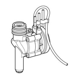 Geberit Pneumatikventil f&uuml;r Urinal gek&uuml;rzt 242790001