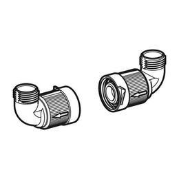 Geberit Grundk&ouml;rper Zulauf zu Urinalsteuerung 242528001 mit elektronischer Sp&uuml;lausl&ouml;sung