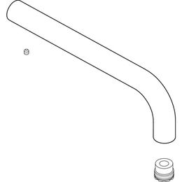 Ideal Standard Auslauf SIMPLY U, d:19mm, 196mm, A962274AA Chrom