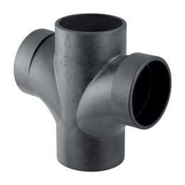 Geberit Silent db20 Bogenabzweig 310102141 DN 100, 2-fach, 88,5Grad, mit Innenradius