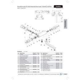 Ideal Standard Mengenregelgriff Therm., A963214AA, A963214AA Chrom