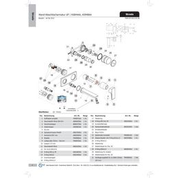 Ideal Standard Griffhebel STRADA, kpl., Click-Kart., F960873AA Chrom