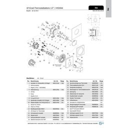 Ideal Standard JADO Zugknopf JES, f&uuml;r BS2 Easy-Box, F960860AA Chrom