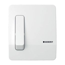 Geberit Handausl&ouml;sung, pneumatisch 115558111 f&uuml;r Urinal Abdeckpl. wei&szlig; alpin