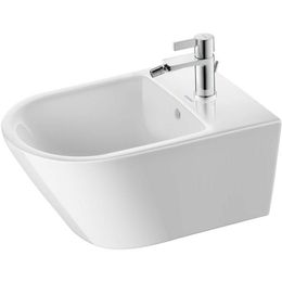 Duravit D-Neo Wand-Bidet 2294150000 37x54cm, mit Hahnloch, &Uuml;berlauf, Hahnlochbank, wei&szlig;
