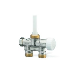 Heimeier Einrohrventil 50670005 M 26 x 1,5, AG FPL, f&uuml;r unteren Einpunktanschluss