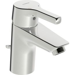 Hansa Hansapaleno Waschtischarmatur 56352203 mit Ablaufgarnitur, Ausladung 103mm, chrom