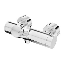 Schell Vitus Brause-Thermostat 016120699 Duschanschluss unten, AP, verchromt
