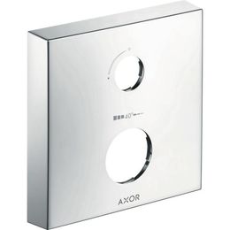 Hansgrohe Axor Verl&auml;ngerungsrosette 14970000 2-Loch, eckig, Pfeil, chrom
