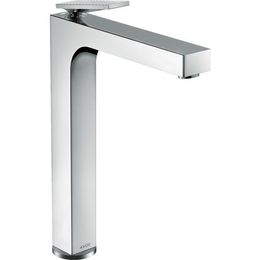 Hansgrohe Axor Citterio Waschtischarmatur 39151000 f&uuml;r Waschsch&uuml;ssel, mit Ablaufgarnitur, Hebelgriff, Rautenschliff, chrom