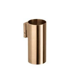 Herzbach Design iX PVD Zahnputzbecher 21.812000.1.39 Copper Steel, Wandmontage
