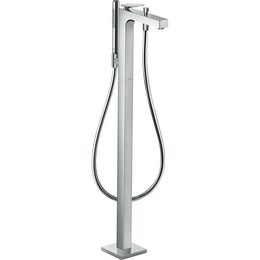 Hansgrohe Axor Citterio Fertigmontageset 39471000 Wannenarmatur, bodenstehend, mit Hebelgriff, Rautenschliff, chrom