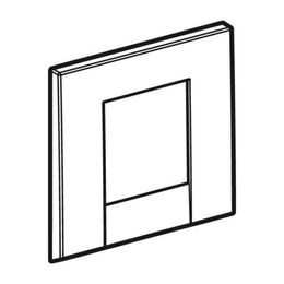Geberit Abdeckpl. HyTronic UR Bolero f&uuml;r 241922111 UR- Steuerungen ab 2009, wei&szlig;-alpin