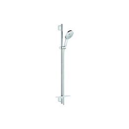 Grohe Rainshower SmartActive 130 Brausegarnitur 26548000 chrom, Brausestange 900mm, 3 Strahlarten, Durchflussbegrenzer 9,5 l/min