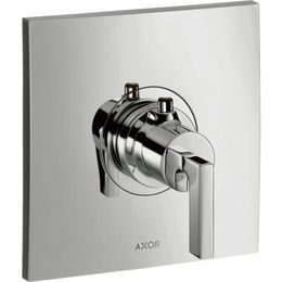 Hansgrohe Axor Citterio Highflow Fertigmontageset 39711000 Unterputz-Thermostat, mit Hebelgriff, chrom