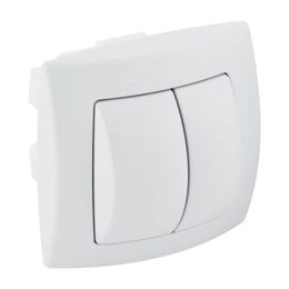 Geberit UP-Dr&uuml;cker f&uuml;r 2-Mengen-Sp&uuml;lung 240572111 zu Public WC, wei&szlig;-alpin