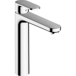 Hansgrohe Vernis Blend 190 Waschtischarmatur 71572000 mit isolierter Wasserf&uuml;hrung und Zugstangen-Ablaufgarnitur, chrom