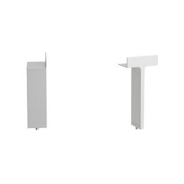 Laufen Kartell F&uuml;&szlig;e H4076600330001 optional, f&uuml;r Waschtisch-Set, wei&szlig;