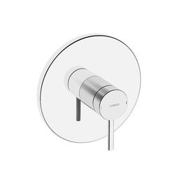 Hansa Hansabluebox designo Fertigmontageset 81109583 Rosette rund, Unterputz-Brause-Einhebelmischer, chrom