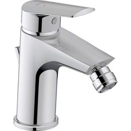 Duravit No. 1 Bidetarmatur N12400001010 mit Zugstangen-Ablaufgarnitur, Ausladung 123mm, chrom