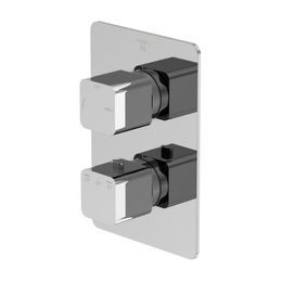 Steinberg Serie 230 Fertigmontageset 23041333 f&uuml;r Unterputzthermostat, chrom