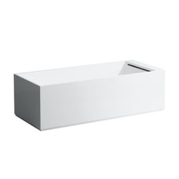 Laufen Kartell Freistehbadewanne H2223320006161 176 x 76 cm, mit LED-Beleuchtung, wei&szlig;