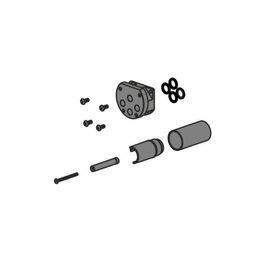 Herzbach Logic Plus Unterputz-Verl&auml;ngerung 11.081700.1.01 30mm, nicht k&uuml;rzbar, f&uuml;r Push-Thermostate, chrom