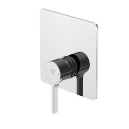 Steinberg Serie 230 Fertigmontageset 23022433 mit Abdeckplatte 165 x 165 mm, f&uuml;r Wannenarmatur, chrom