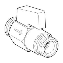 Geberit Kugelhahn G3/8 / G3/8 243795001