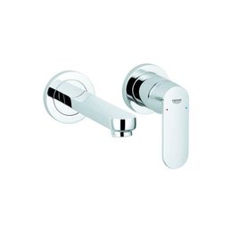 Grohe Eurosmart Cosmopolitan Fertigmontageset 19381000 chrom, 2-Loch-Waschtischarmatur, Ausladung 17 cm