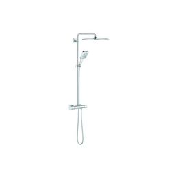 Grohe Rainshower SmartActive 310 Duschsystem 26652000 chrom, mit Aufputz-Thermostat, Duscharm 45cm schwenkbar