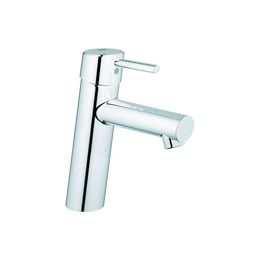 Grohe Concetto Waschtischarmatur 23932001 M-Size, mit Ablaufgarnitur, mit Temperaturbegrenzer, chrom