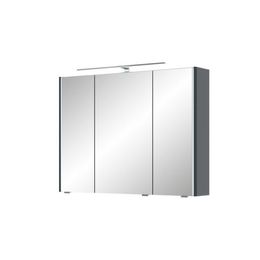 Pelipal Serie 7045 Spiegelschrank SEEA02493G138AU LED-Plus-Aufsatzleuchte, dreit&uuml;rig, chrom, 90 cm