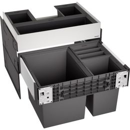 Blanco Abfallsystem 526210 3 Beh&auml;lter, mit Organisationsschublade, 1 x 30 l und 2 x 8 l