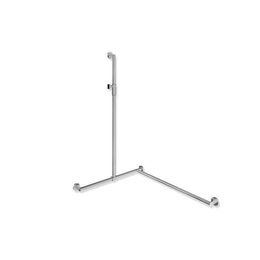HEWI System 900 Duschhandlauf 900.35M30640 1250 x 765 x 965 mm, Ausf&uuml;hrung rechts, chrom