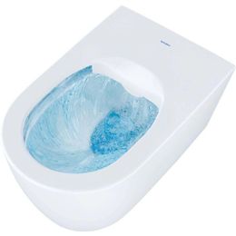 Duravit ME by Starck Wand Tiefsp&uuml;l WC 2517092000 Wei&szlig; Hochglanz, 540mm, Rimless, HygieneGlaze