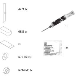 Kermi Klebeset VARIO 2000 ZDKSKGFV2000XK Klebeset KermiGLUE