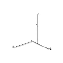 HEWI System 900 Duschhandlauf 900.35M30440 1250 x 965 x 965 mm, Ausf&uuml;hrung links, chrom