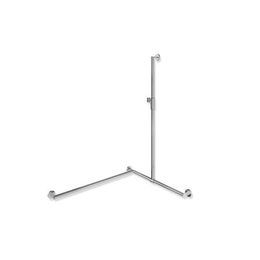 HEWI System 900 Duschhandlauf 900.35M30740 1250 x 765 x 965 mm, Ausf&uuml;hrung links, chrom