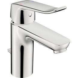 Hansa Hansaclinica Waschtischarmatur 45012183 mit Ablaufgarnitur, Ausladung 114 mm, chrom