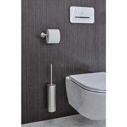 Herzbach Living Papierrollenhalter 36.814000.1.14 Wandmontage, runde Rosette, Edelstahlfinish