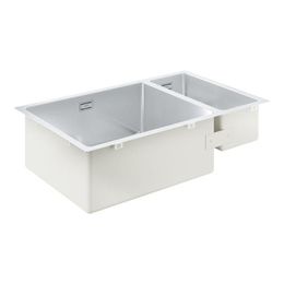 Grohe Unterbausp&uuml;le 31575SD1 76x45cm, 1,5 Becken, links einbaubar, Edelstahl