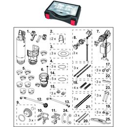 TECE TECEprofil Ersatzteilkoffer 9820000 f&uuml;r TECE-Sp&uuml;lkasten