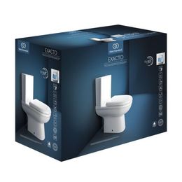 Ideal Standard Exacto Stand-WC-Paket R006901 36x62,5x78cm, ohne Sp&uuml;lrand, wei&szlig;