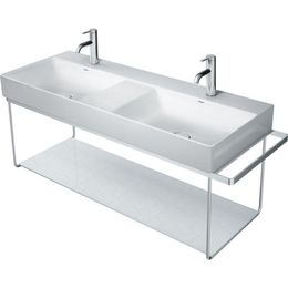 Duravit DuraSquare Metallkonsole 0031181000 126,5 x 45,1 cm, wandh&auml;ngend, chrom